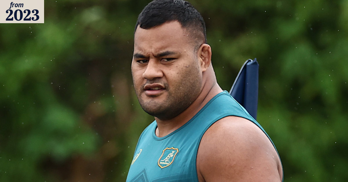 Rugby World Cup 2023: Wallabies prop Taniela Tupou misses training ...