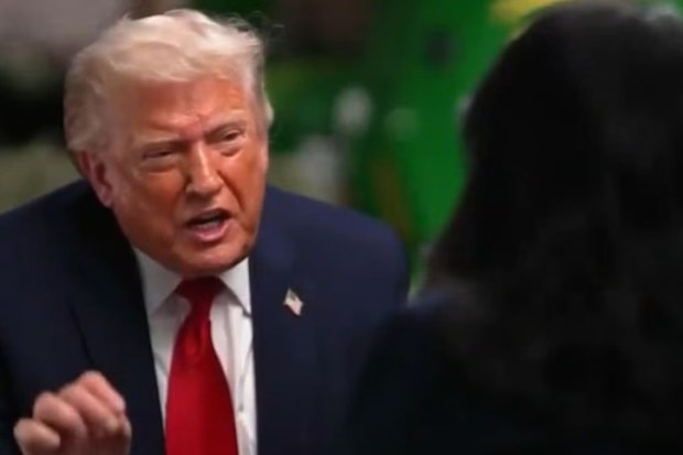 Donald Trump storms out of interview when quizzed about false election ...