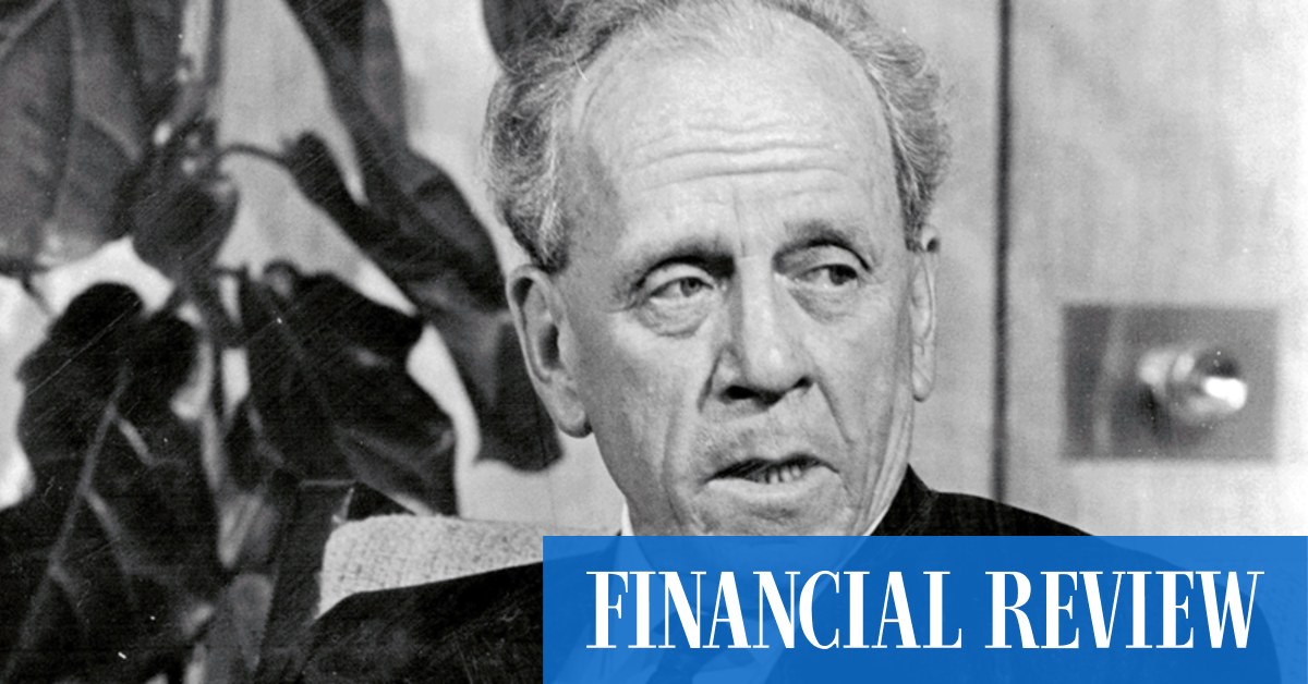 A timeline of RBA governors: Nugget Coombs, Bernie Fraser, Glenn ...