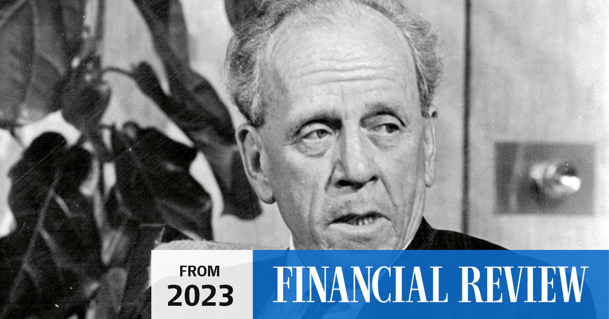 A timeline of RBA governors: Nugget Coombs, Bernie Fraser, Glenn ...