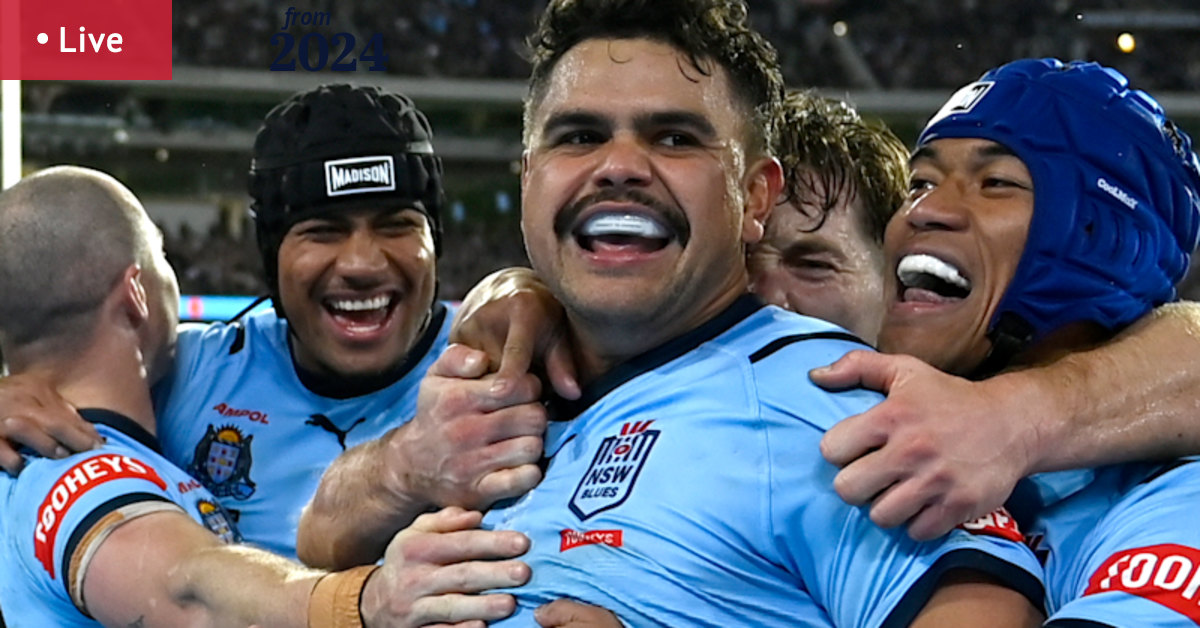 State of Origin 2024 game two LIVE updates: NSW Blues v Queensland ...