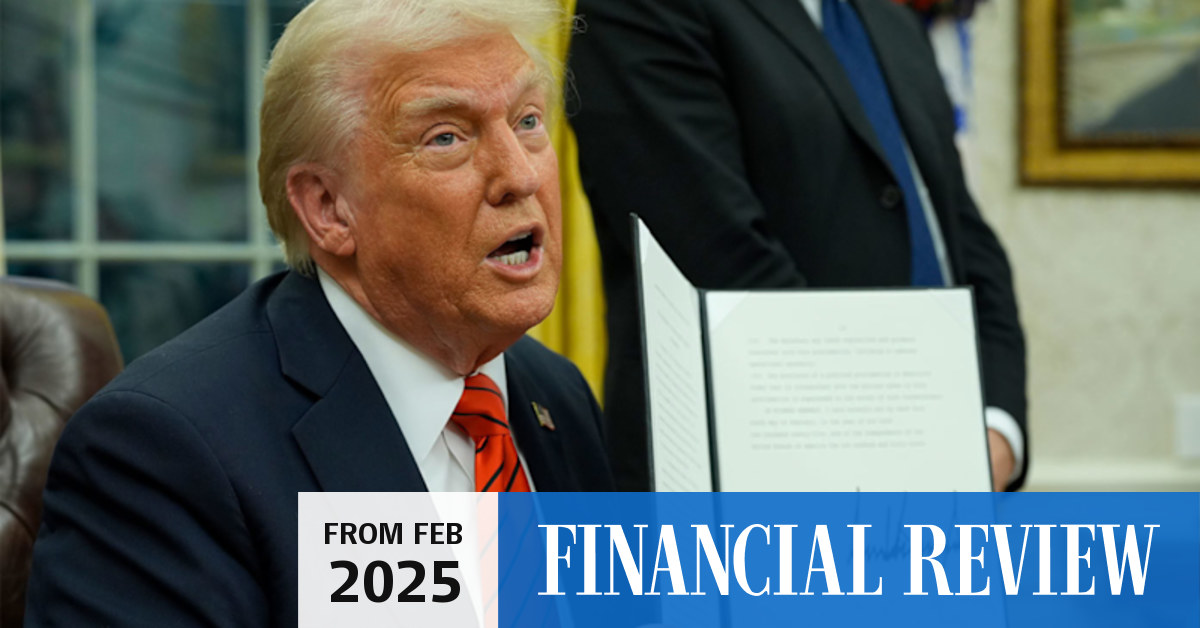 Donald Trump signs order for ‘back to plastic’ straws