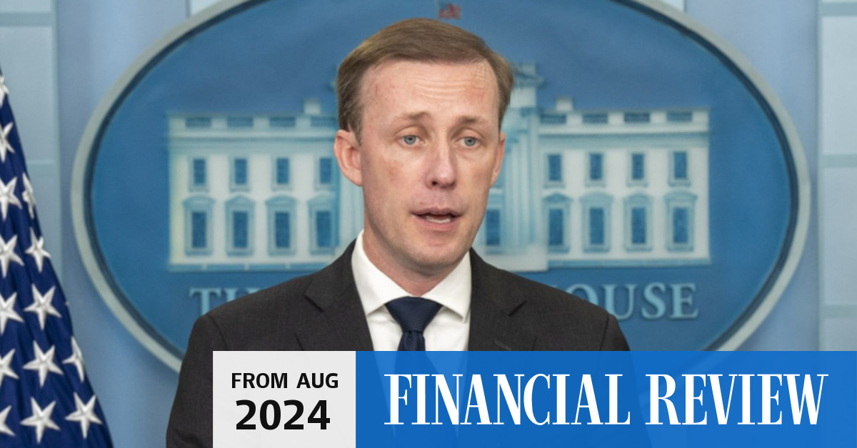 Jake Sullivan to make first China visit as US national security adviser