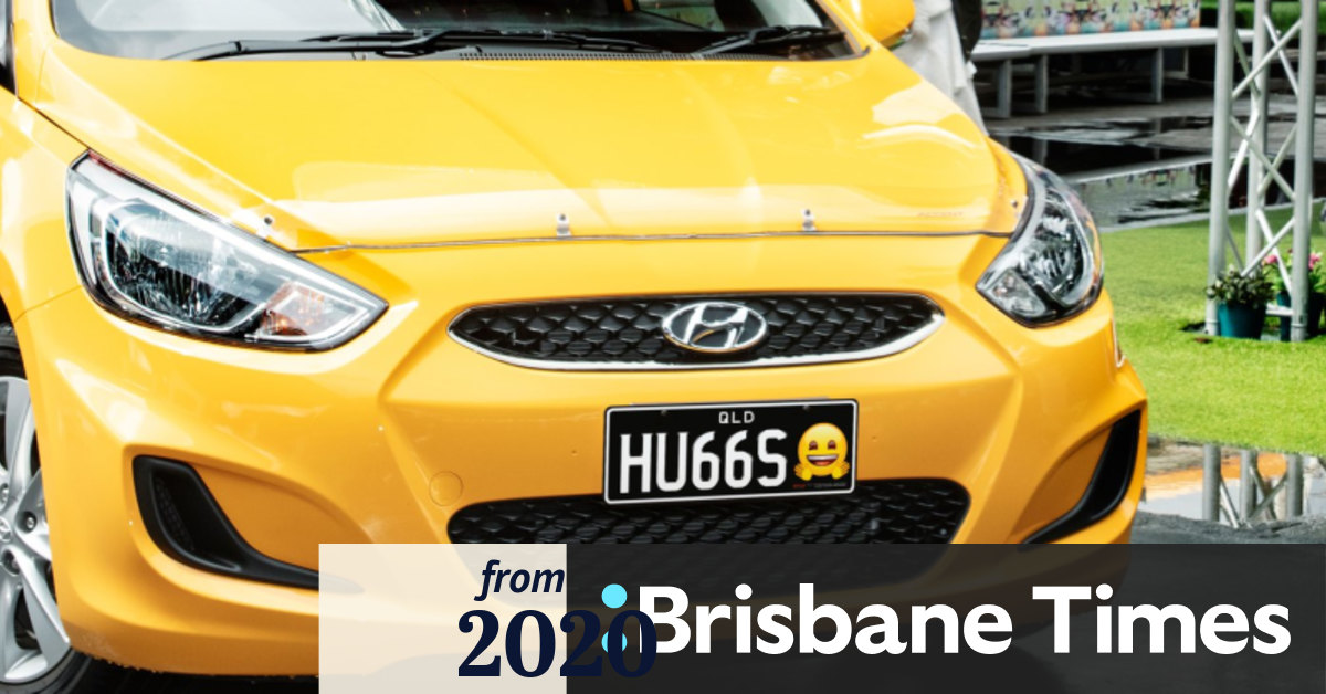 The most popular emoji plates during first year in Queensland revealed