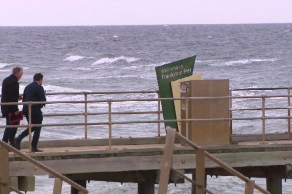 Frankston pier: Murder charge after fisherman’s stabbing death