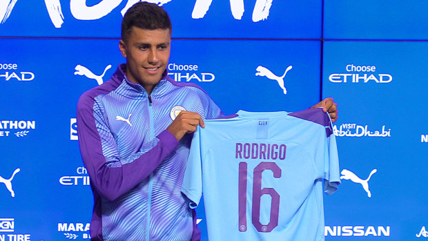 Premier League: Manchester City sign Rodri for $112 million in club ...
