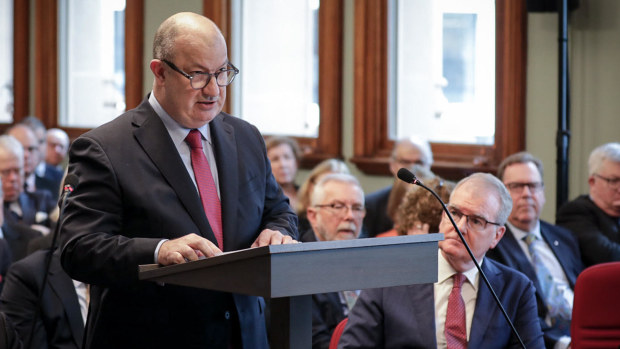 Unions NSW secretary Mark Morey hails return of NSW Industrial Court