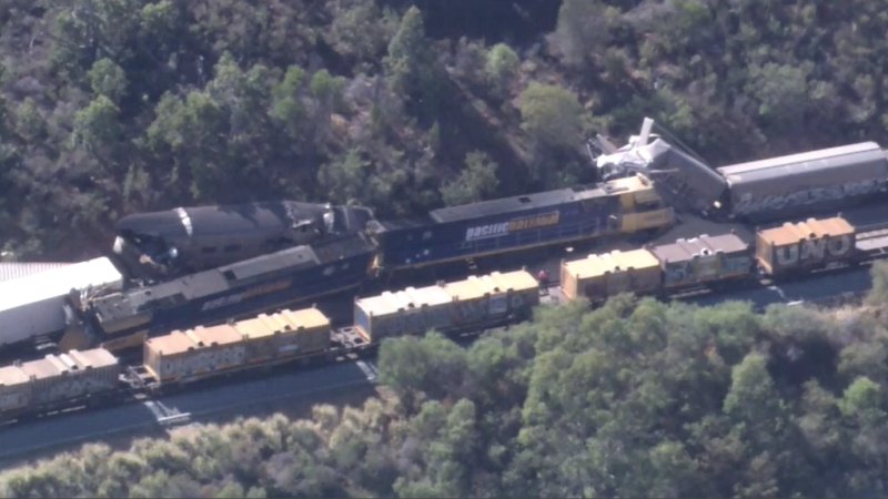 Tragedy on the tracks: Driver dies in freight train crash north-east of ...