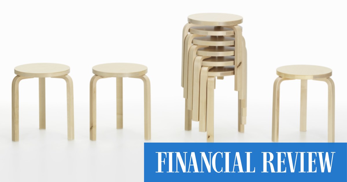 Stool 60 Villi by Artek and FormaFantasma is a new imperfect version of ...