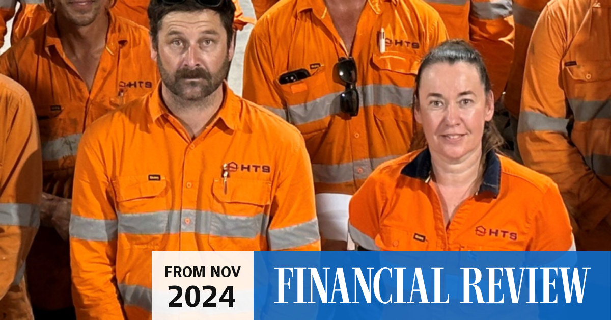 AFR Fast Starters List 2024: FIFO company HTS Constructions on working ...