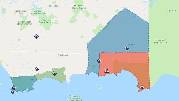 Residents warned to evacuate as bushfire rages near Esperance