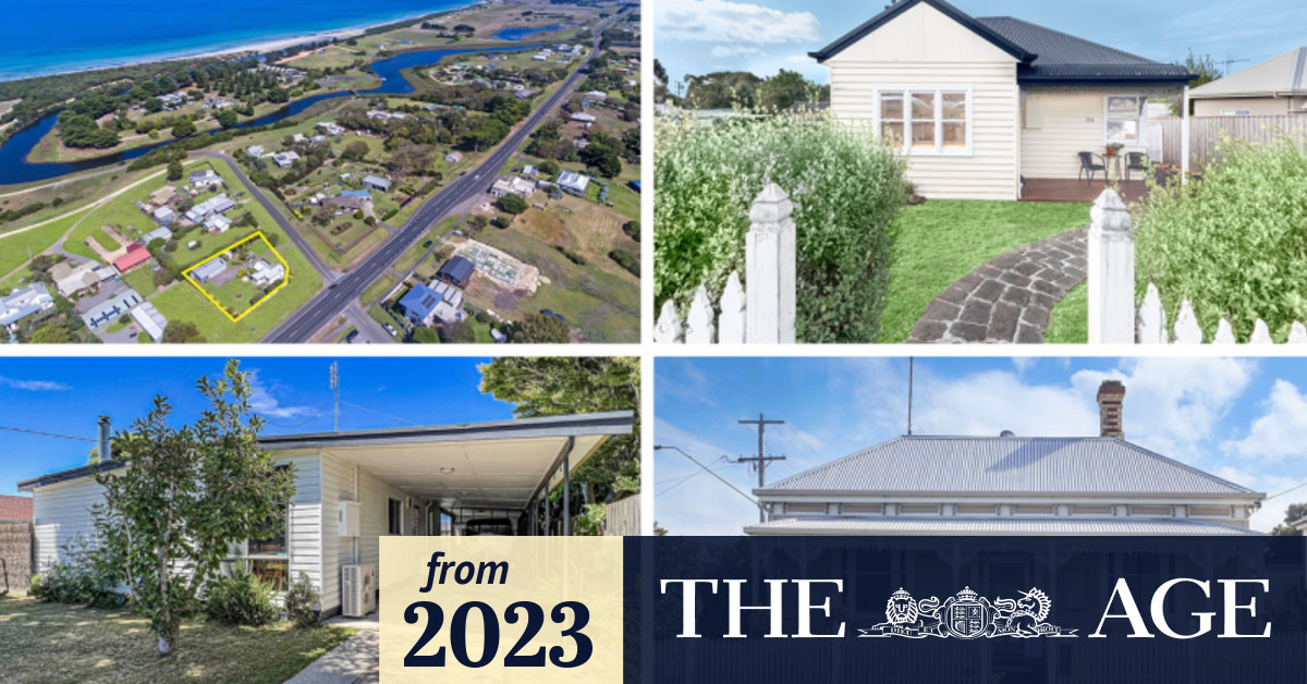 Victoria property: Six beach houses for sale for under $600,000