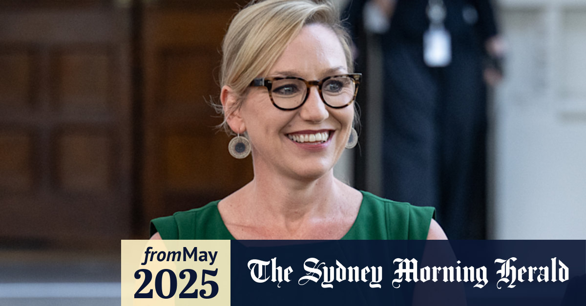 New Greens leader: Larissa Waters elected as head of Federal Greens