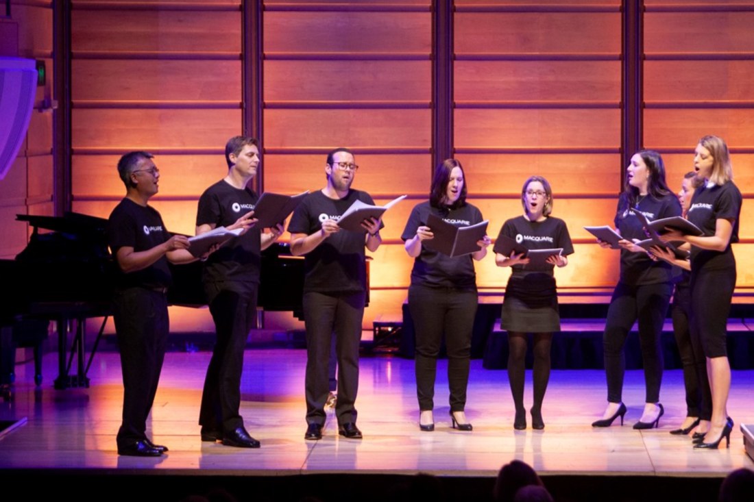 Macquarie Group has a choir (and executive Kate ffrench Blake sings in it)
