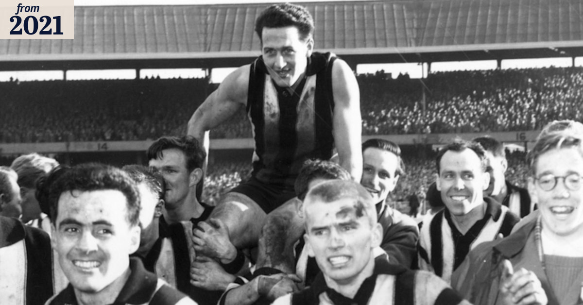 Collingwood great Murray Weideman passes away