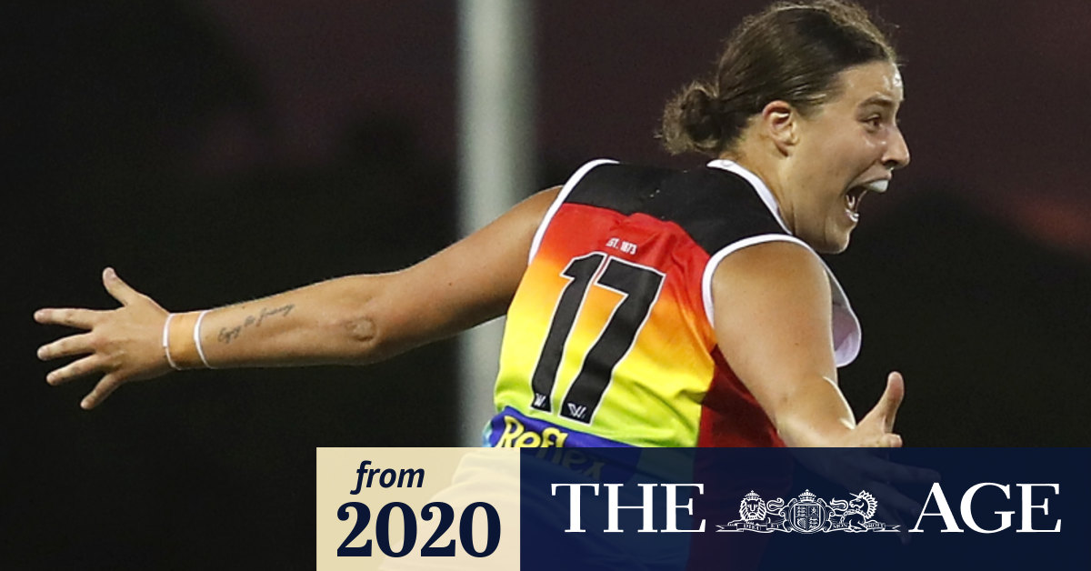 G-Train kicks St Kilda to historic first AFLW victory