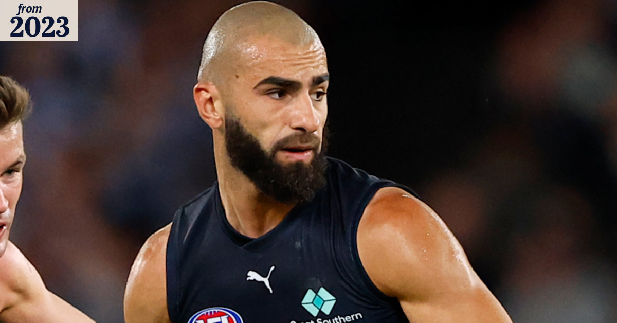 AFL 2024: How Carlton Blue’s half-back Adam Saad is giving back to the ...