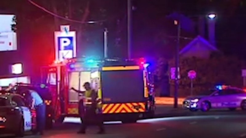 Man seriously burned in explosion at Ashfield shopping centre