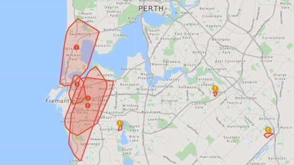 Power restored after almost 40,000 Perth homes left in the dark in ...