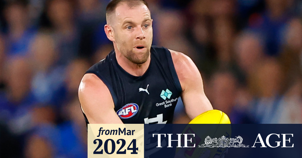 AFL 2024: Veteran Carlton Blues player Sam Docherty ruptures ACL
