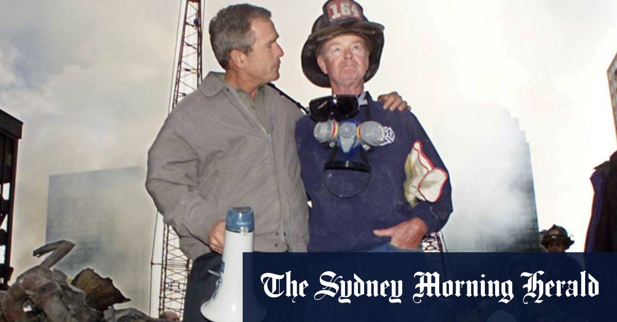 Bob Beckwith, the firefighter who stood with George W. Bush after 9/11, dies at 91