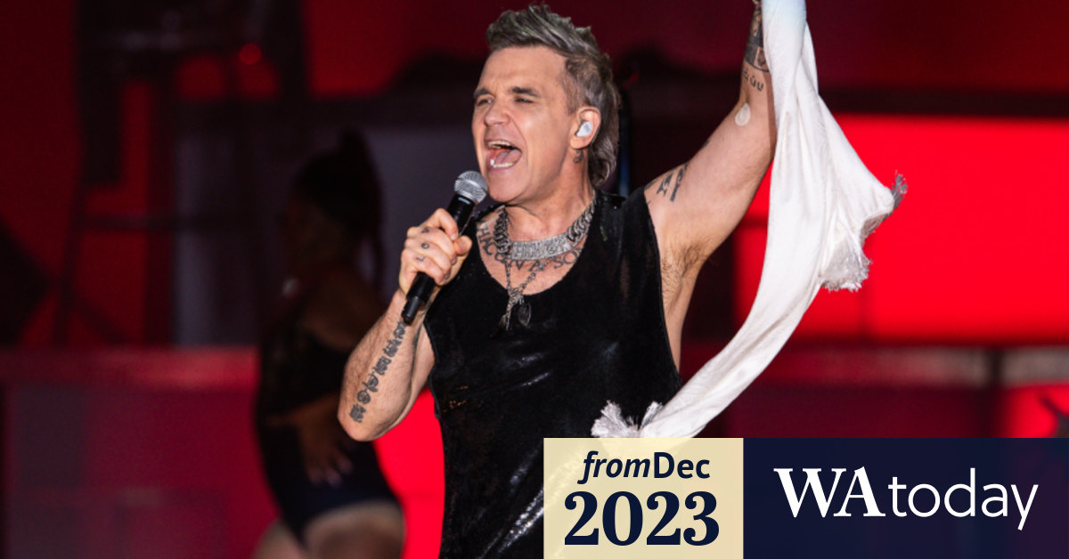 Robbie Williams Perth concert review: greyer, older and less arrogant ...