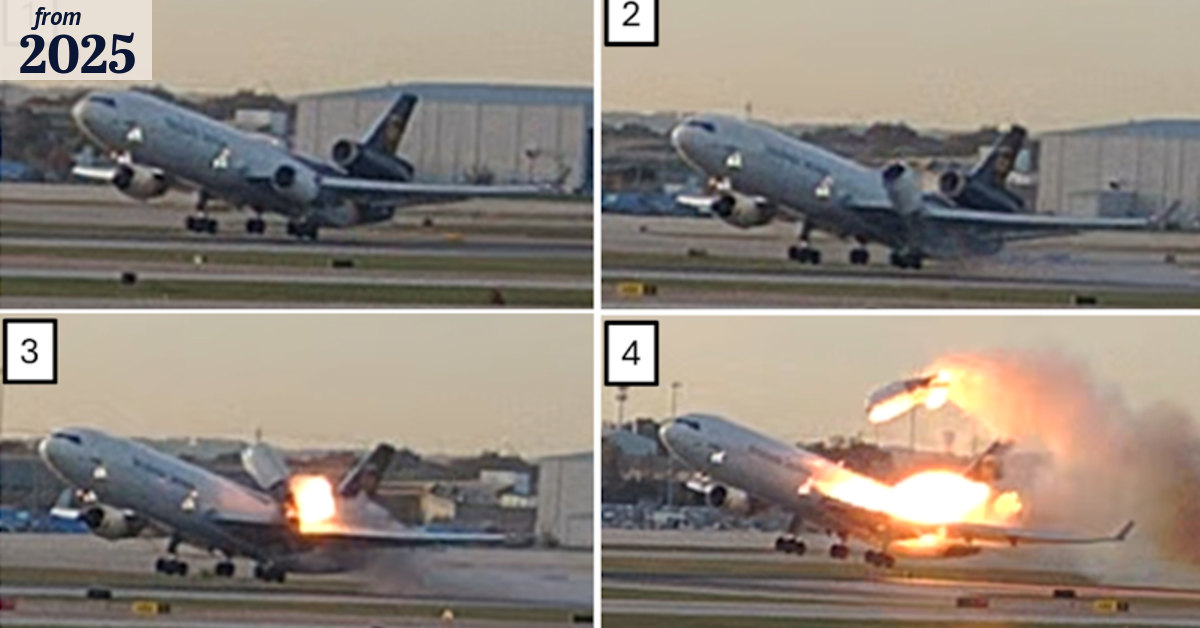 Kentucky plane crash: Fatigue cracks found in US cargo plane that ...