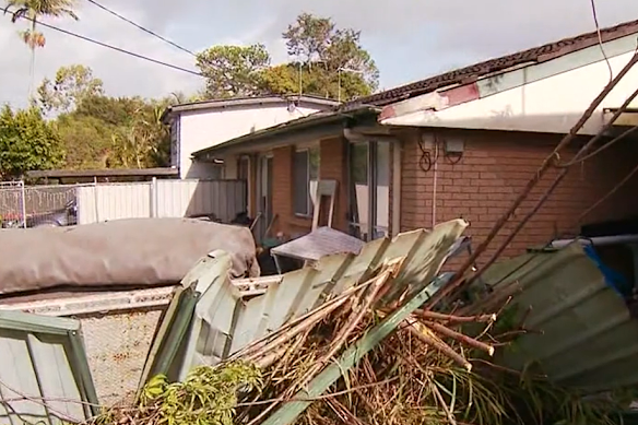 Three teenage girls hospitalised after crashing stolen car into house ...
