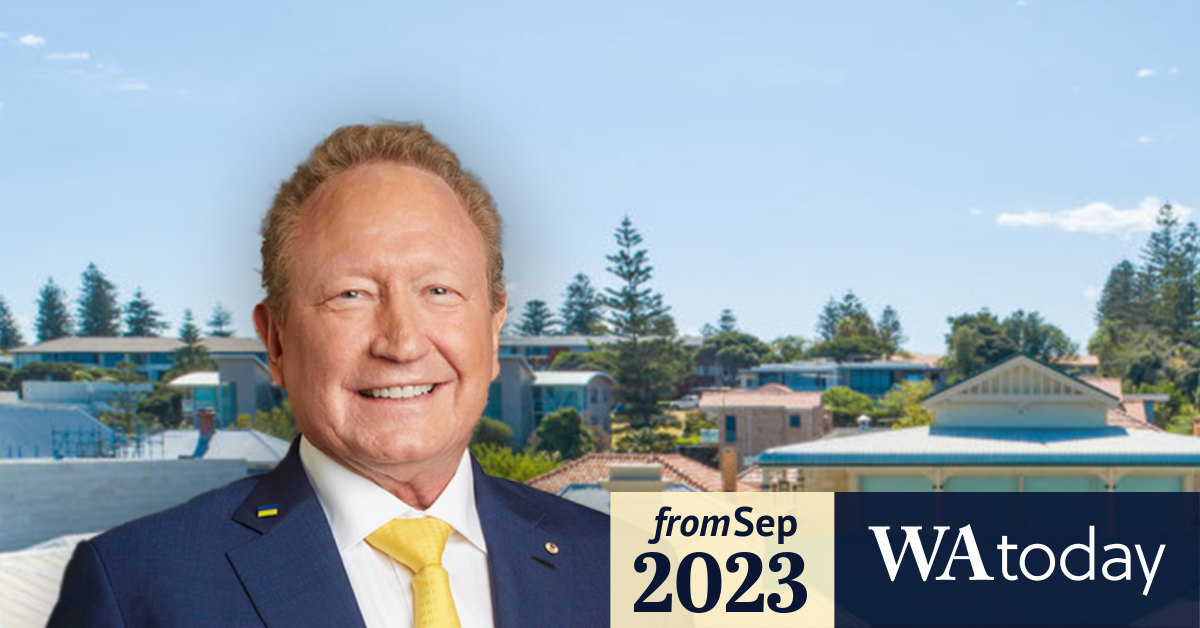 Andrew Forrest to give $15.6 million Cottesloe home the ‘Twiggy’ touch