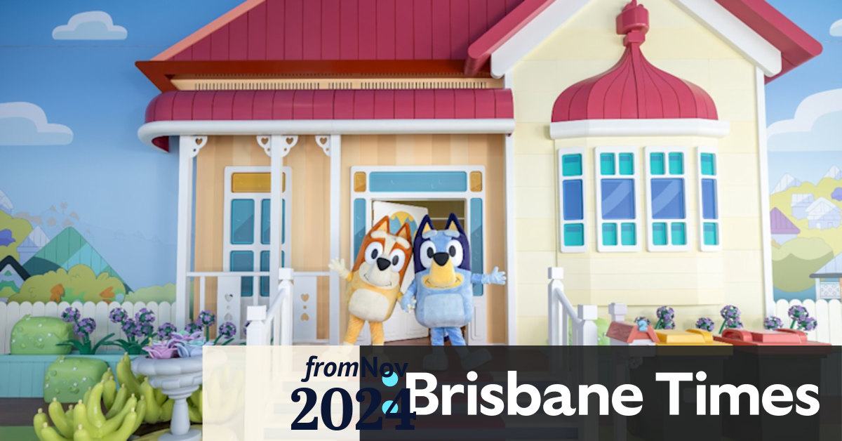 Bluey’s World Brisbane opens: New Bluey attraction takes you inside the ...