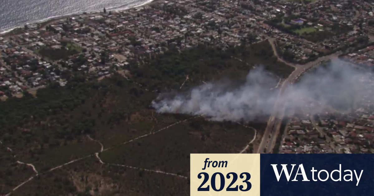 Fire threat downgraded in Perth’s northern suburbs