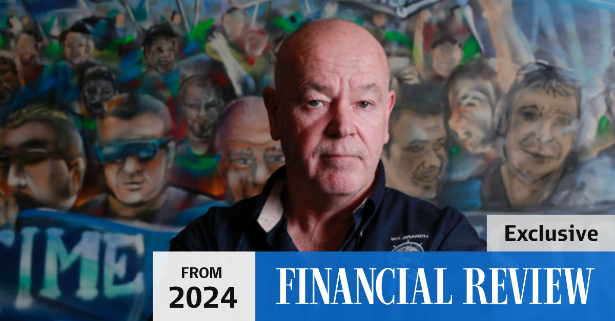 Christy Cain follows John Setka out the door at CFMEU