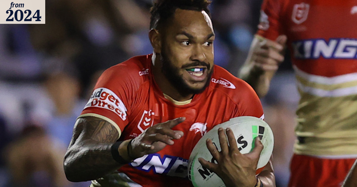 NRL 2024 Hamiso Tabuai-Fidow try: How Dolphins star engineered ...