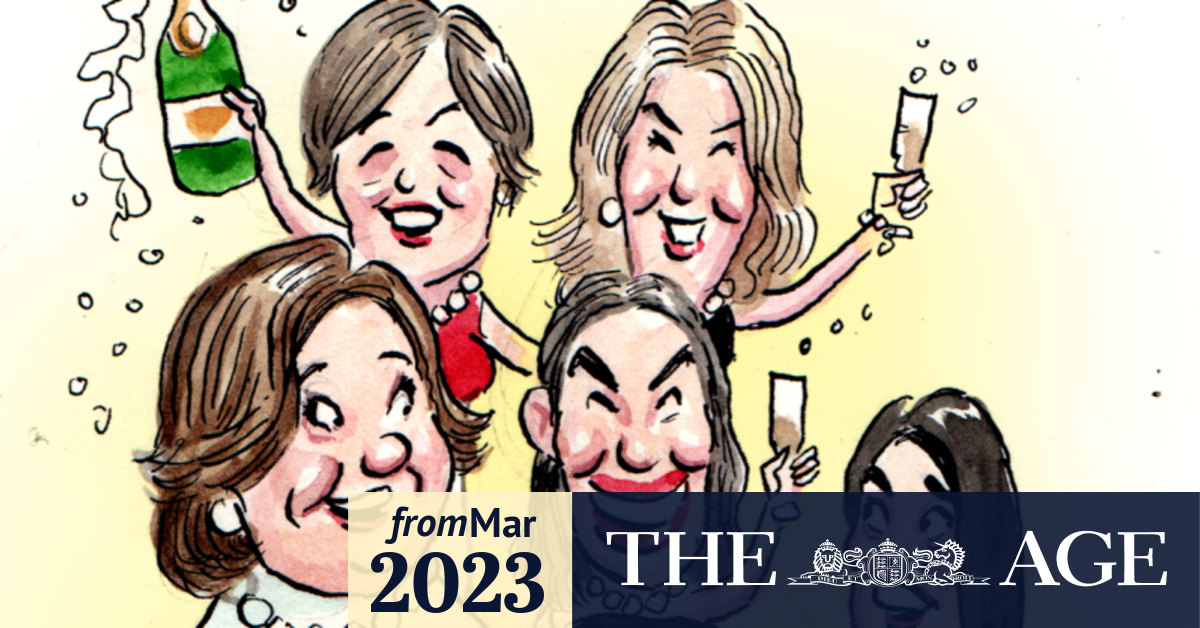 Gina Rinehart, Melanie Perkins, Fiona Geminder, Heloise Pratt on female ...