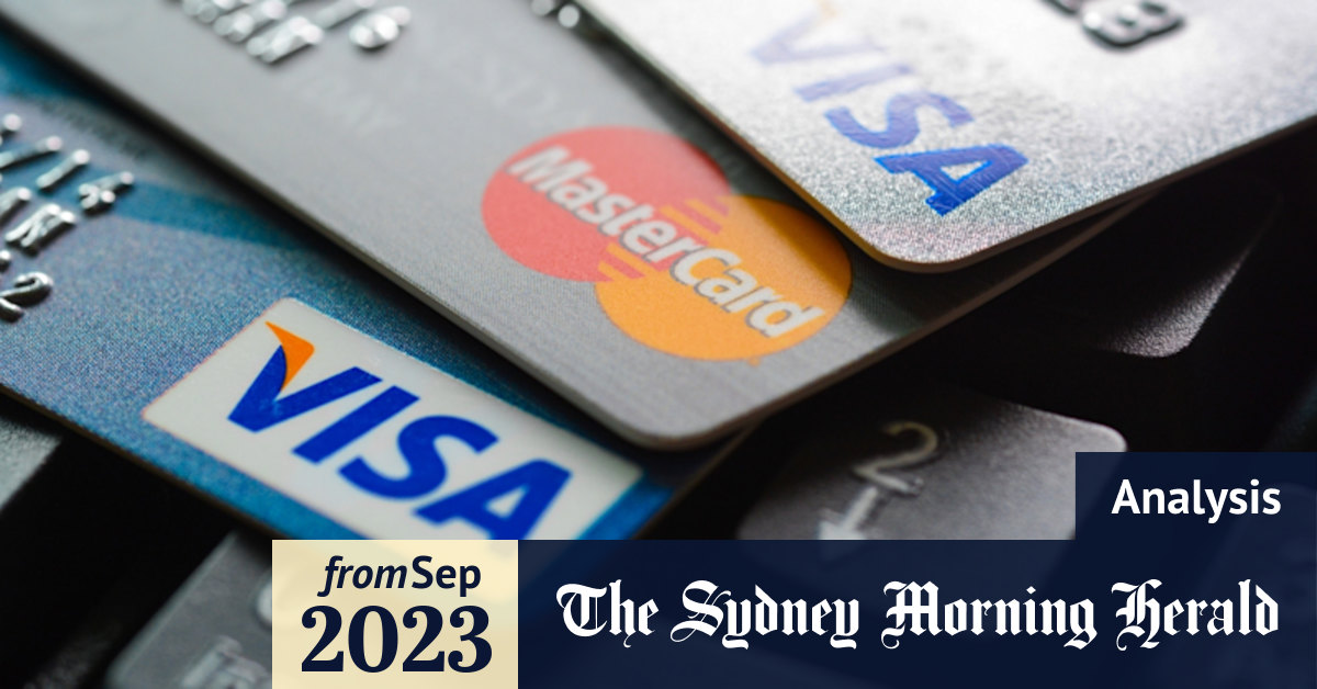 Credit card fees rise by up to 200 per cent