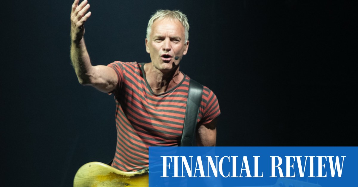 Sting Sydney concert review: Police man at the peak of his powers