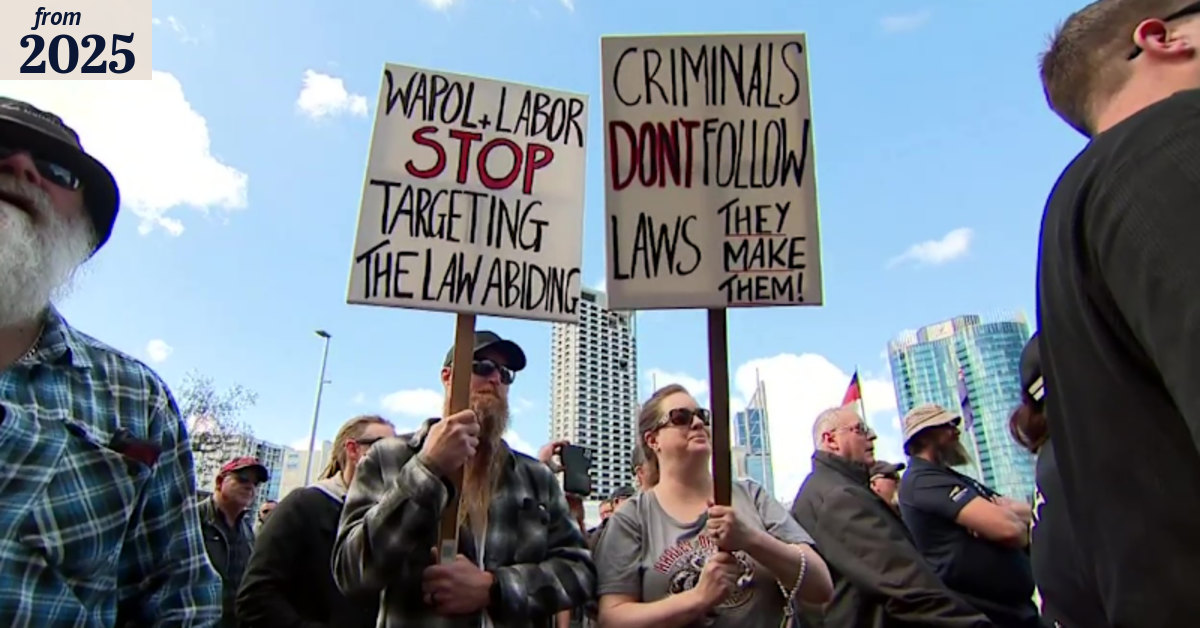 WA Firearms Act 2024: Nationals Party, Legalise Cannabis Party’s push ...