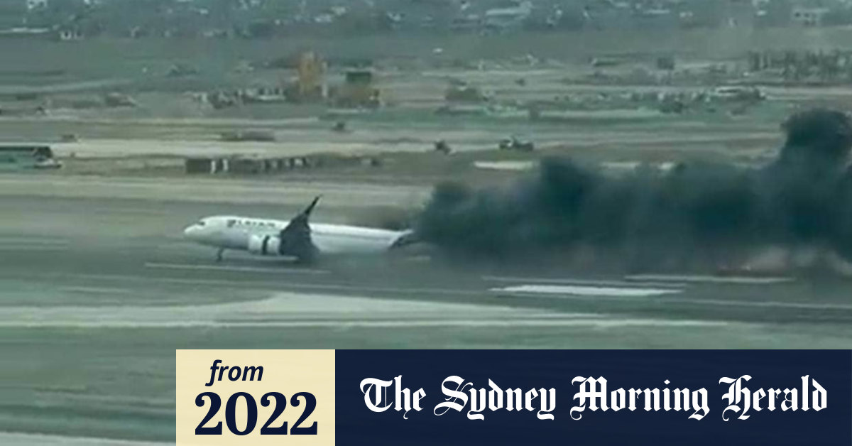 LATAM flight LA2213 crashes on Peruvian runway killing firefighters