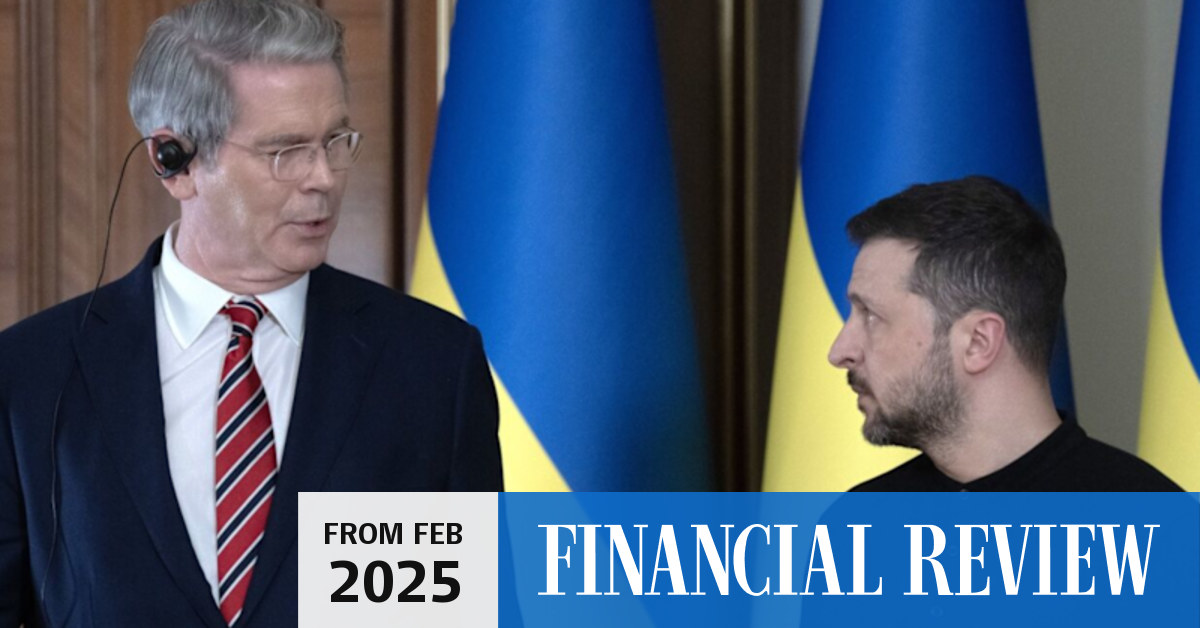 Ukraine rare earths: Critical minerals deal will give Kyiv post-war ...