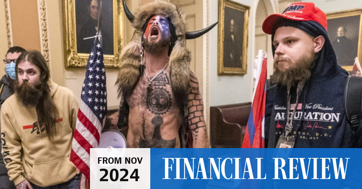 US election: January 6 attack ‘shaman’ Jake Chansley won’t riot after poll