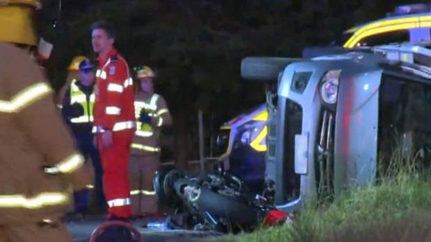 One motorcyclist dead, another critical after Chirnside Park crash