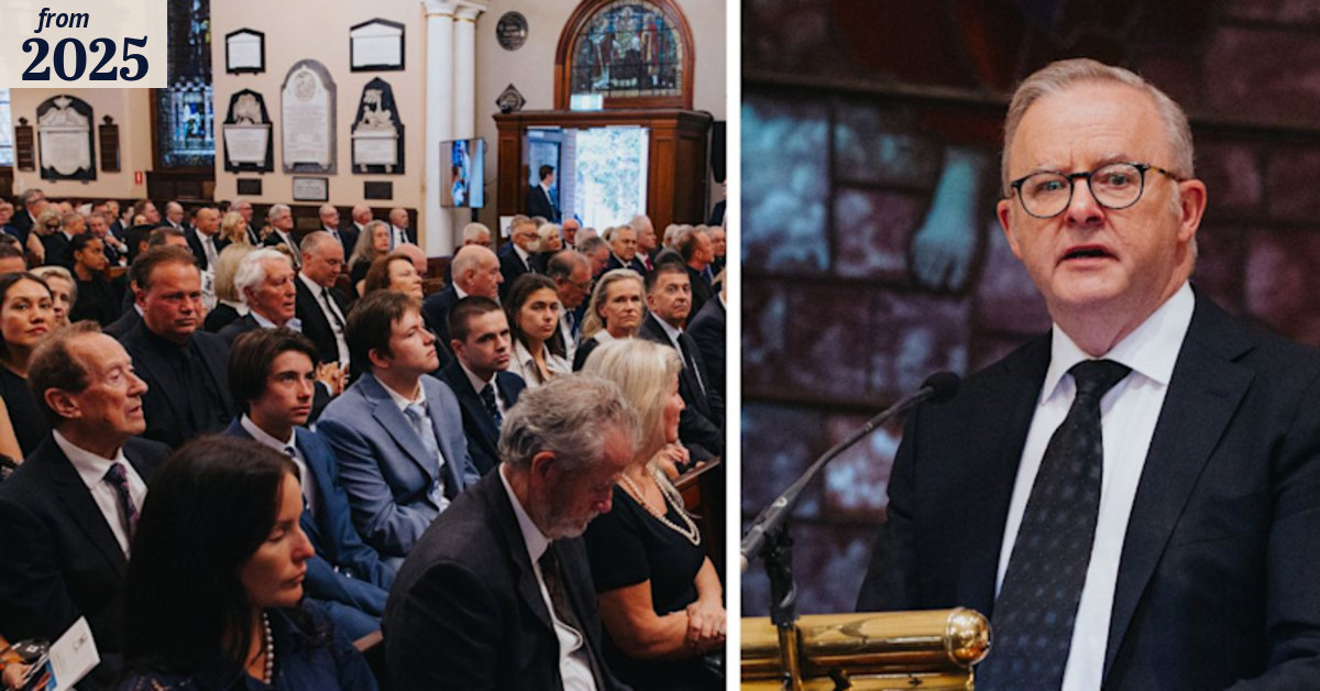 Graham Richardson funeral as it happened: Labor heavyweights, Anthony ...