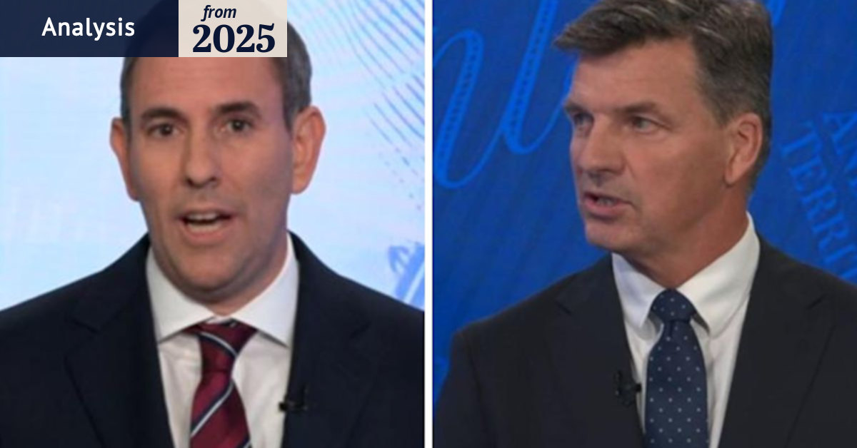 Federal election 2025: Jim Chalmers, Angus Taylor debate dominated by ...