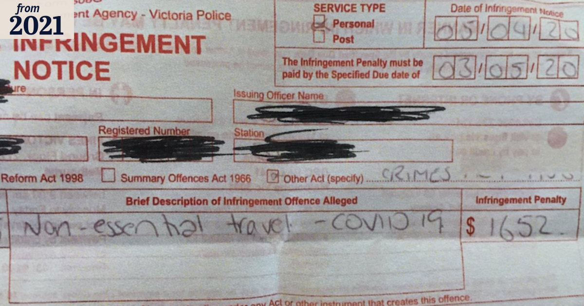 Coronavirus Victoria: Police to drop most COVID-19 fines and hand out ...