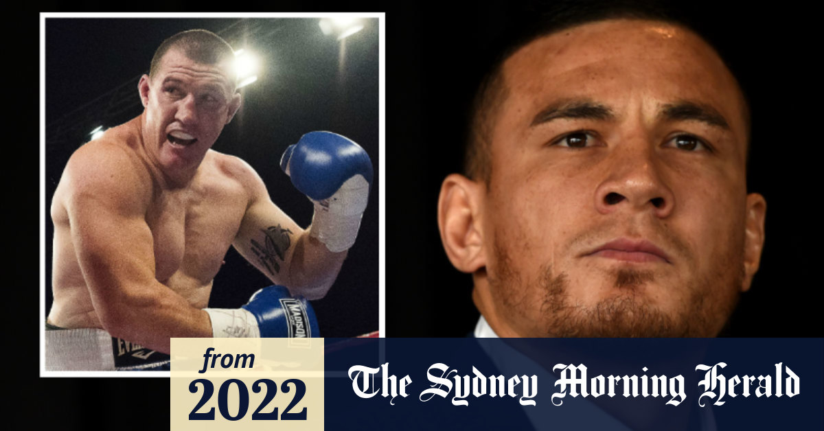 Boxing 2022: Paul Gallen v Sonny Bill Williams: The tender SBW-Gallen ...