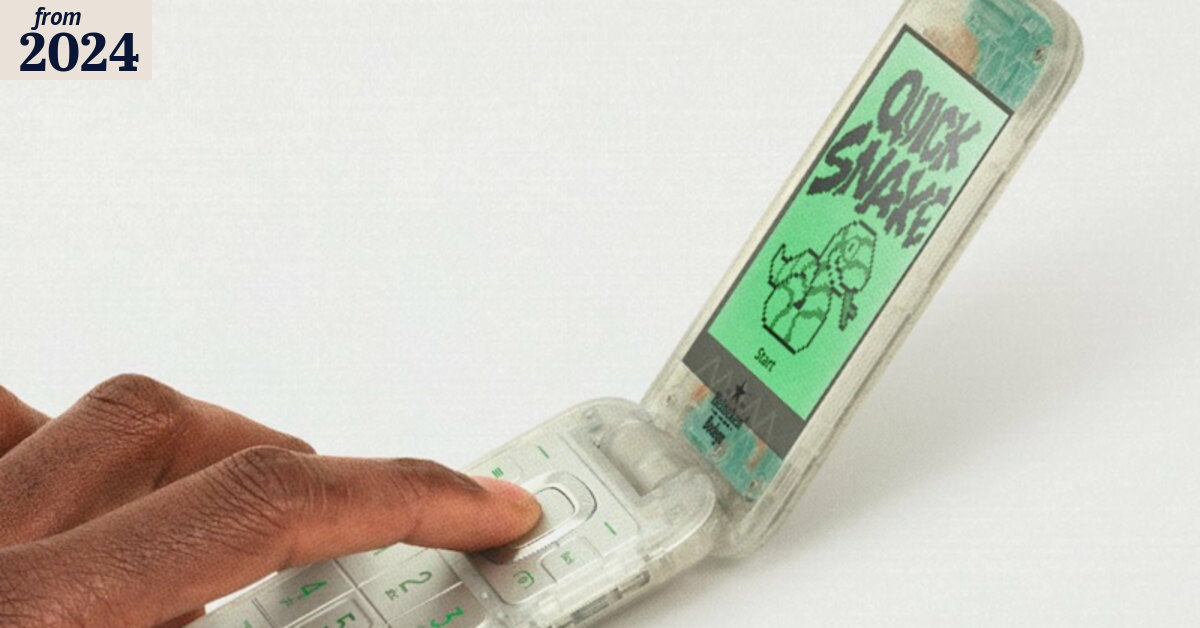 The dumb phone: The Instagram free, retro- inspired flip-phone