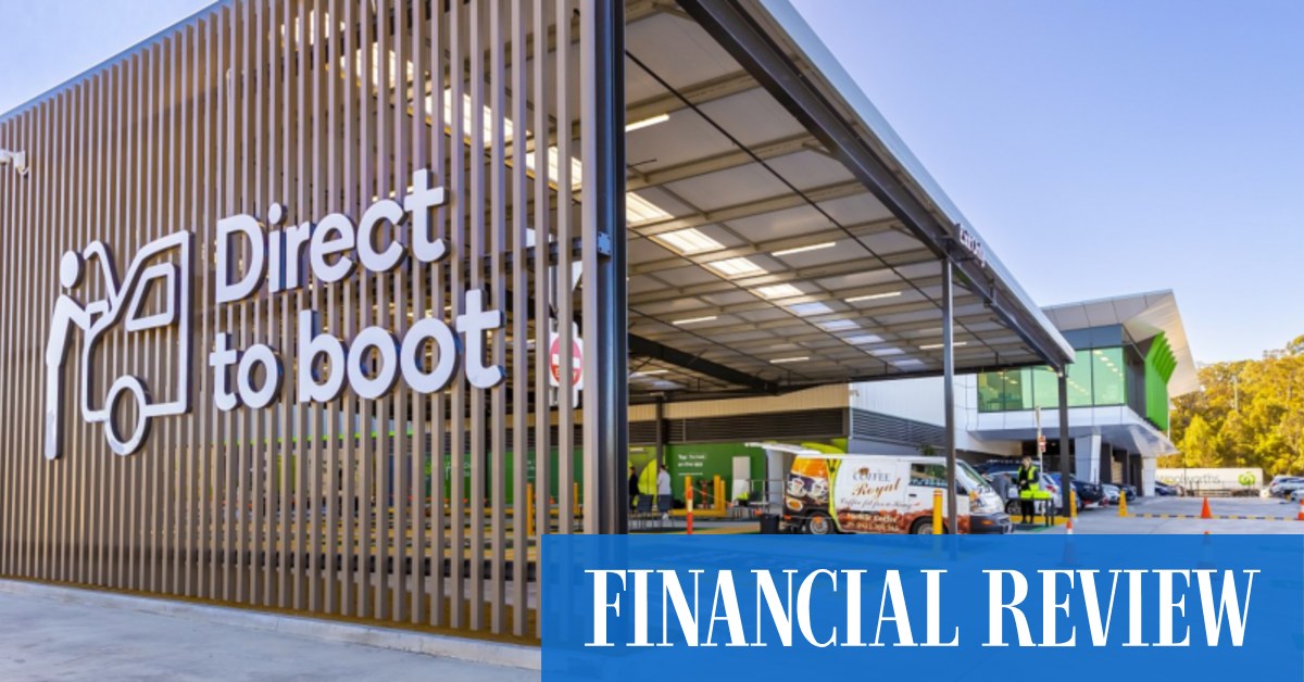 Woolworths’ shoppers go straight to its warehouse for direct to boot ...