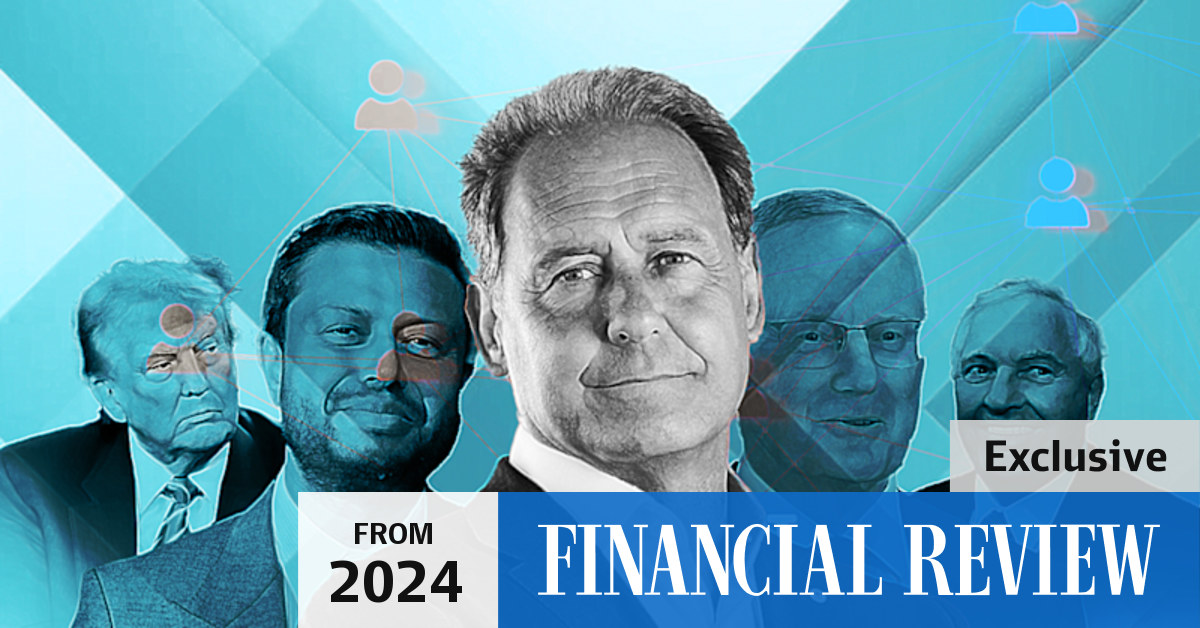 Mark Barnaba’s personal ties with Donald Trump, Andrew Forrest, Robin ...