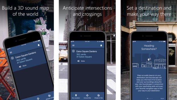 Microsoft's Soundscape app lets blind 'see' by reading from 3D map