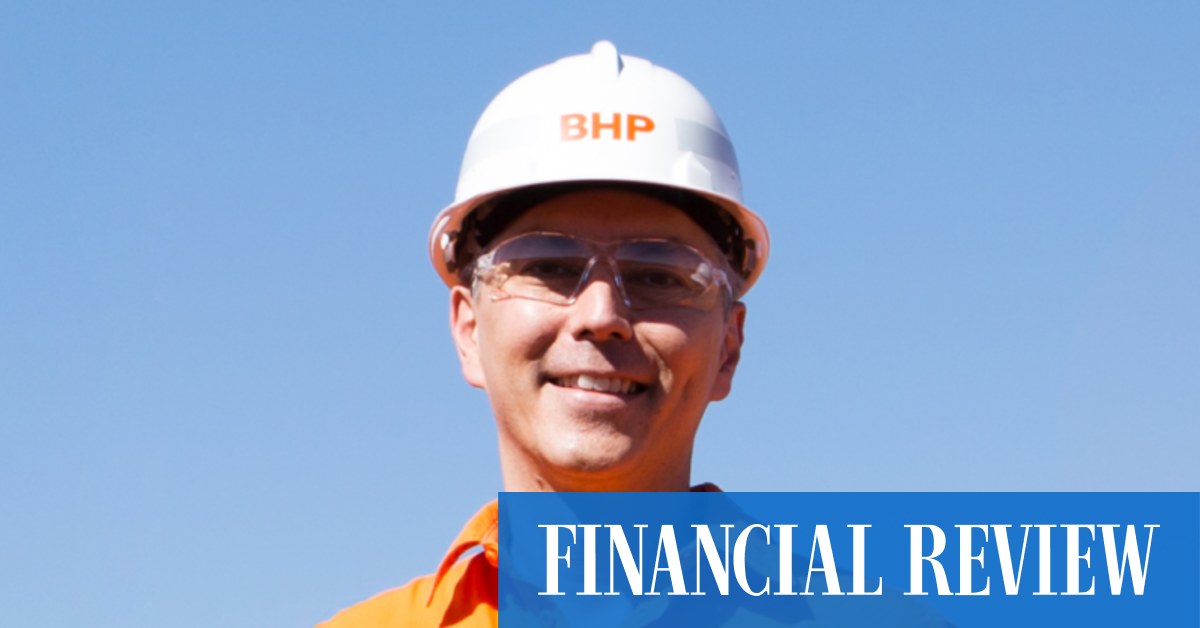 BHP CEO Mike Henry named one of The Australian Financial Review ...